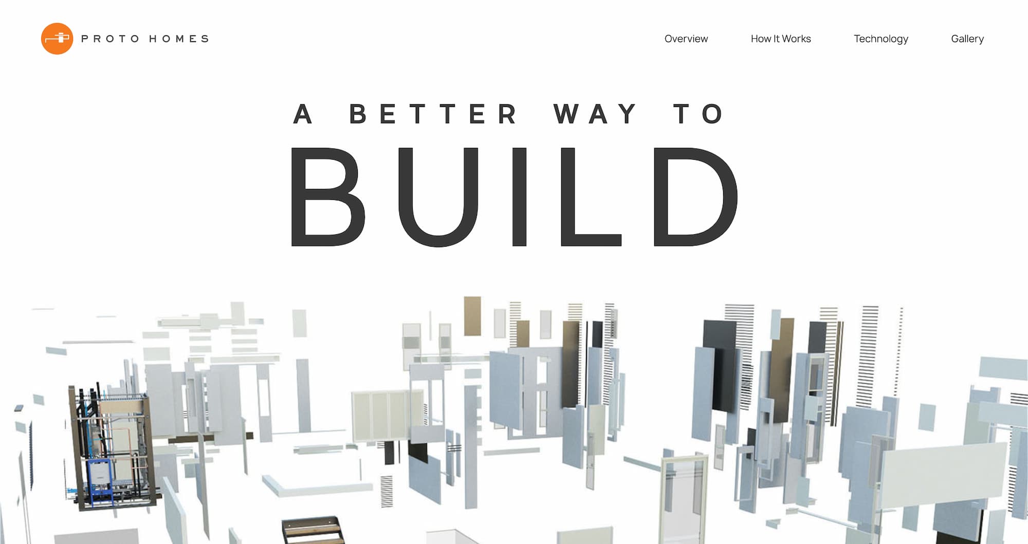 Proto Homes, a WordPress website example by BeautifulPress