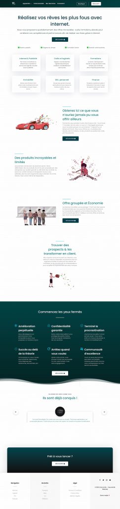 No Limits, a WordPress website example by BeautifulPress